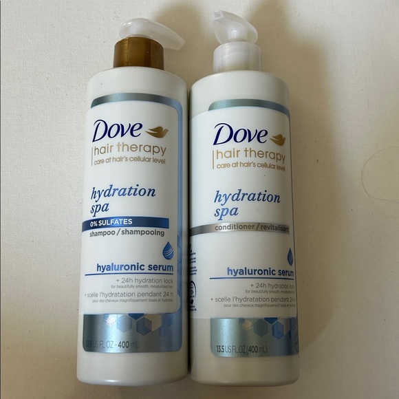 Dove | Hair | Dove Hydration Spa Shampoo And Conditioner Set White And ...